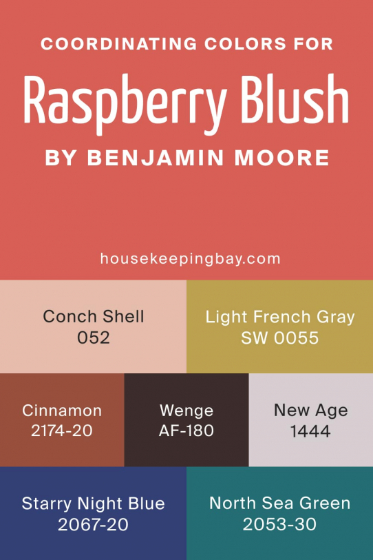 Raspberry Blush 2008-30 by Benjamin Moore - Housekeepingbay Raspberry Blush 2008-30 by Benjamin Moore - Housekeepingbay