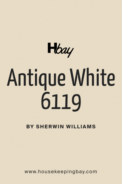 Antique White SW 6119 Paint Color by Sherwin-Williams Antique White SW 6119 Paint Color by Sherwin-Williams