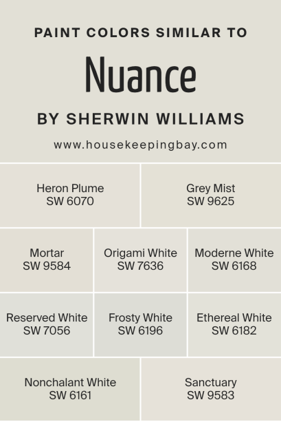 Nuance SW 7049 by Sherwin Williams - Housekeepingbay Nuance SW 7049 by Sherwin Williams - Housekeepingbay
